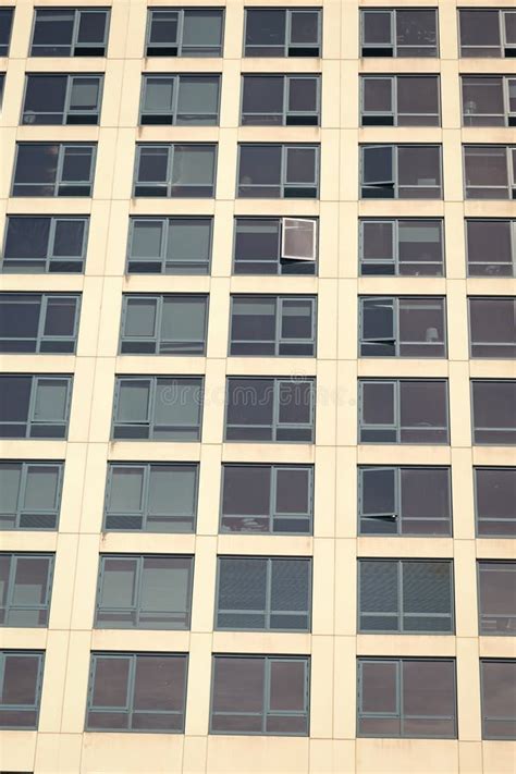 Modern Facade Background With Window Architecture Building Facade