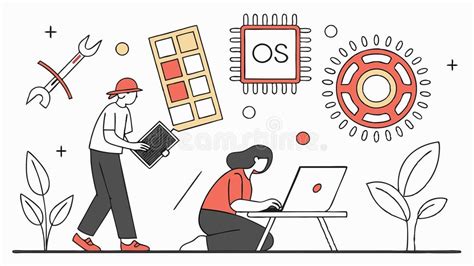 Programmer Working On Laptop Coding And Development Illustration Vector Design Generative Ai