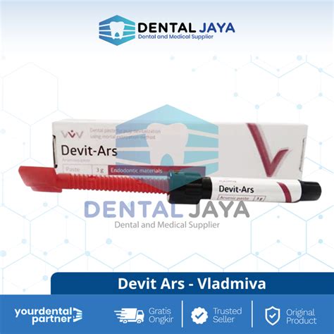 Jual Dental Jaya Devit Ars Devitalisasi Arsen Devitalisasi Arsenic Pulpa Gigi Medikamen Endo