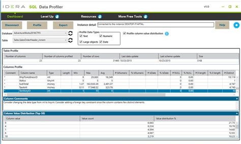 Sql Data Profiler Download And Review