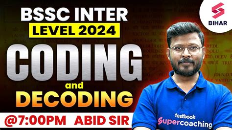 Coding Decoding Reasoning Marathon Bihar Ssc Inter Level Most Important Questions By Abid