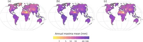 Spatial Variation Of Mean Daily Precipitation During 19822014 For A