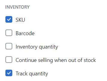 How Do I Enable Inventory Tracking In Shopify