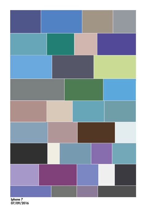 I Made Poster From Dominant Color Of Each Image Of A Google Image Search Bored Panda