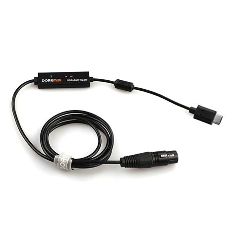 Cable DOREMiDi De USB C A DMX Para Convertir DMX R Grandado