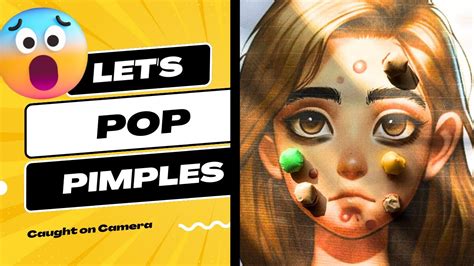SKIN CARE ON PAPER DOLL PIMPLE POPPING Satisfying YouTube
