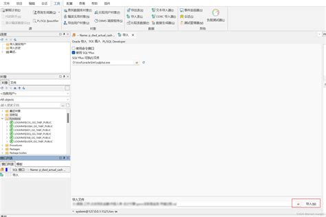 Plsql使用sql导入存储过程或者表plsql导入存储过程 Csdn博客