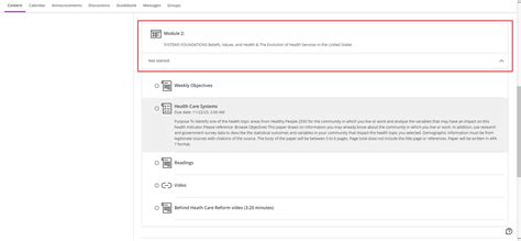 Tracking Your Progress In Blackboard Pacific College Of Health And