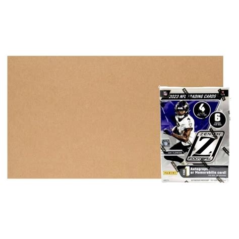 2023 Panini Zenith Football Blaster 20 Box Case A To Z Inserts
