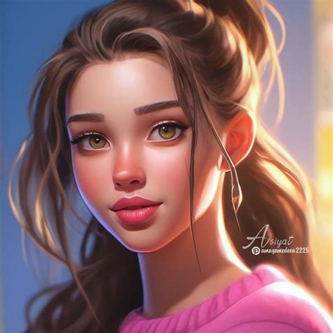 Pin By Asiyat On Cartoon Girl🌸 Girl Cartoon Art Girl Beautiful Girls