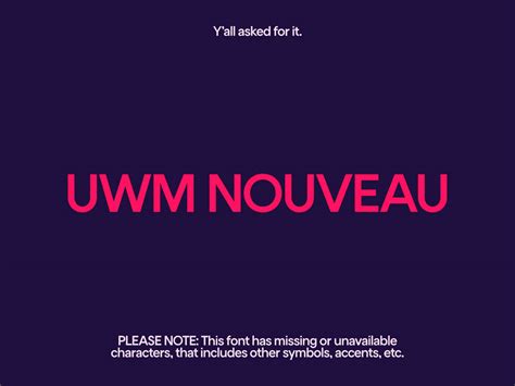 Uwm Nouveau By Unitedworldmedia On Deviantart