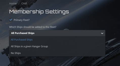 What About All Ships Options · Issue 2555 · Fleetyardsfleetyards