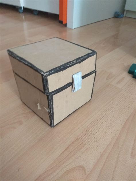 My Dad And I Made The Minecraft Trunk I Hope You Like It R Minecraft