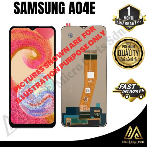 Samsung A04e Fullset Lcd Original Quality Touch Screen Digitizer