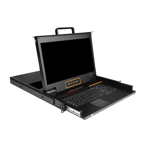Rack Mount In Widescreen Lcd Kvm Console Hdmi Dvi Vga Kinan High Quality Kvm Switch