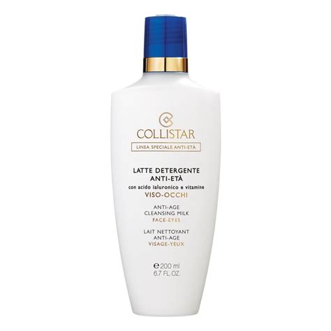 Collistar Anti Age Cleansing Milk Face And Eyes 200 Ml 67 Fl Oz