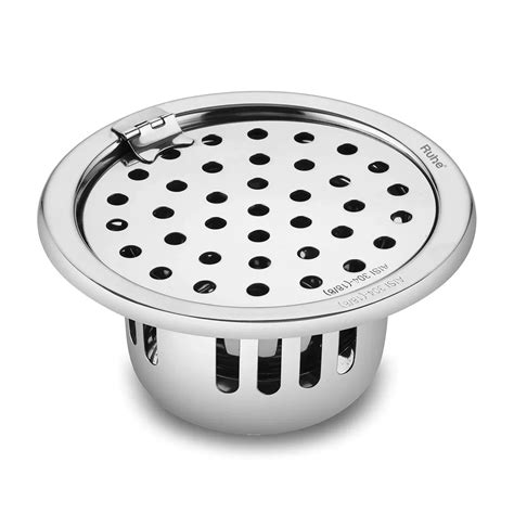 Round Floor Drains With Trap Buy Online At Best Price Ruhe India