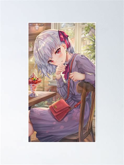 Cute Anime Girl Poster For Sale By Mrkorecki Redbubble