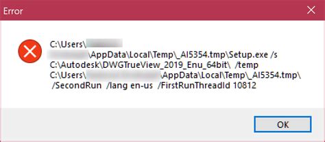 Solved Dwg Trueview 2019 Does Not Install On Windows 10 64 Bit Autodesk Community