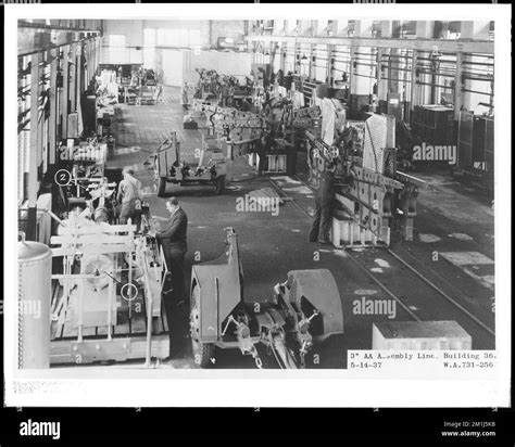 3 Aa Assembly Line Building 36 Armories Ordnance Industry