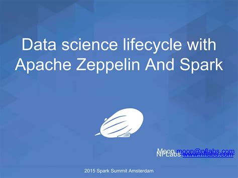 data science lifecycle with apache zeppelin and spark by moonsoo lee ppt