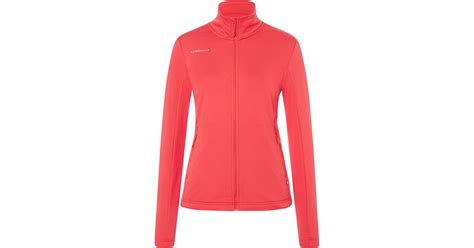 Kaikkialla Saari Jacket Womens Fleecejacke Dark Salmon L Transa Ch