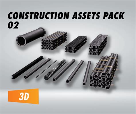 Construction Assets Pack 02 Filebase For Unity
