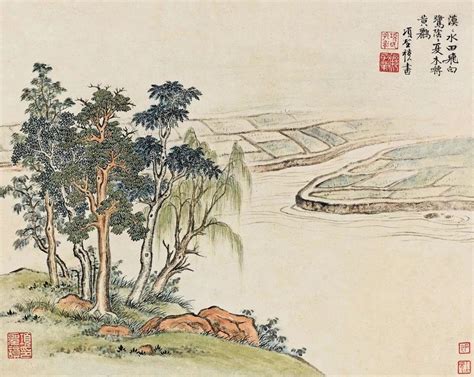 国画天地项圣谟四季山水册赏析 知乎