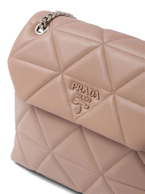 Prada Large Prada Spectrum Nappa Leather Bag Neutrals Farfetch