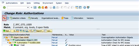 How To Create An Rfc User With Sap Authorizations Help Center