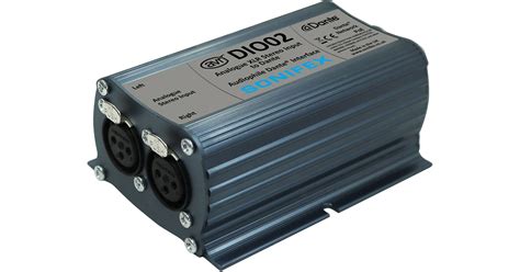 Sonifex AVN DIO Analog XLR Stereo Input To Dante AVN DIO B H