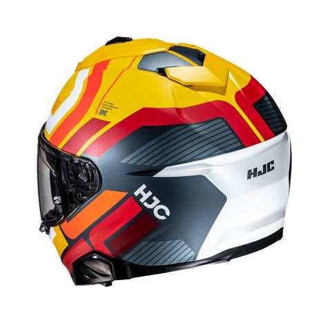 hjc i71 viz full face helmet msg bike gear