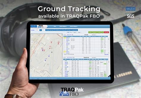 Ground Tracking Added To Traqpak Fbo Software Real Time Aircraft Tracking