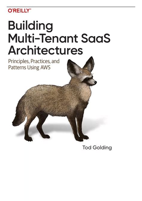 Building Multi Tenant Saas Architectures Principles Practices And Patterns Using Aws 1st