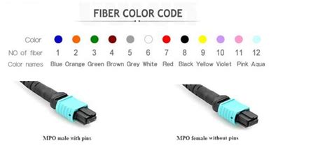 Blue Color Mpo Mpo Fiber Cable Optical Fiber Patch Cord Pvc Lszh Multi Mode