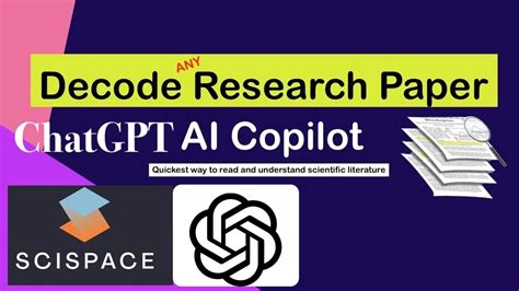 How To Decode Any Research Paper How To Understand Any Research Paper Easily Chatgpt Youtube