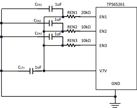 TPS65261 1 V7V Pin Of TPS65261 1 Is Not Output Power Management Forum Power Management