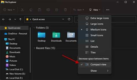 How To Turn Off Extra Gap Between Items In Windows 11 Techtrickz