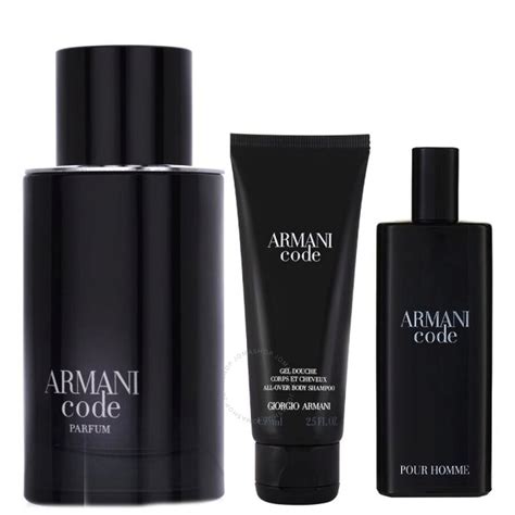 Giorgio Armani Mens Armani Code 3pc T Set Fragrances 3614273877435