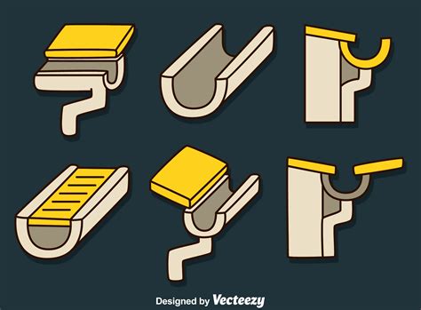 Roof Gutter Free Vector Art 359 Free Downloads