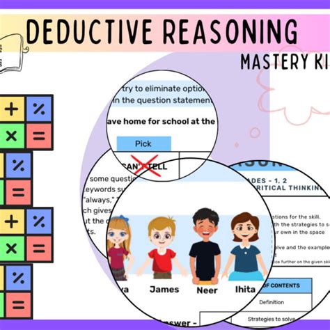 Deductive Reasoning Worksheets