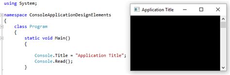 Console Application Window Properties • Programming Is Fun