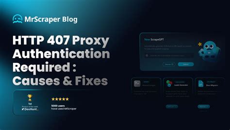 407 Proxy Authentication Required Causes And Fixes