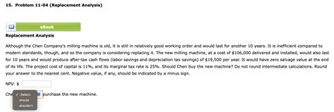 solved 13 problem 11 02 project cash flow project cash