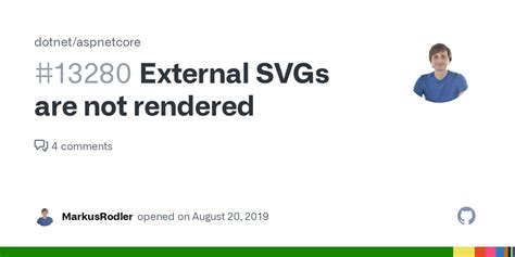 External SVGs Are Not Rendered Issue Dotnet Aspnetcore GitHub