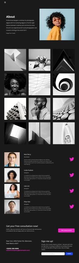 Amazing Portfolio Css Template