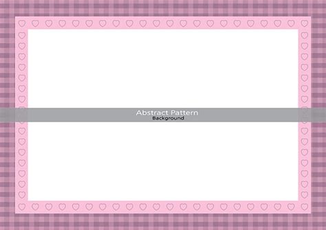 체크 패턴 바탕과 하트 무늬 핑크 프레임 유토이미지 상세페이지 베이직샵 21553071