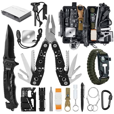 Тактический набор для выживания 16 в 1 Emergency Survival