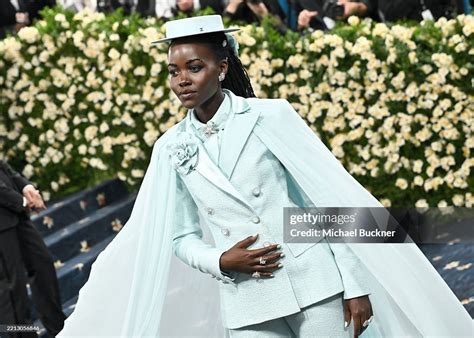 Lupita Nyongo At The 2025 Met Gala Celebrating Superfine Tailoring