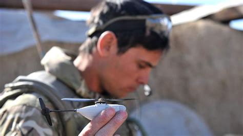 Mini Drones Army Deploys Tiny Helicopters Science Climate And Tech News Sky News
